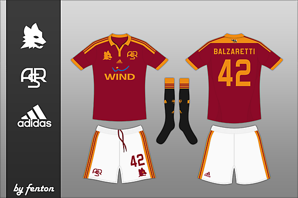 AS Roma Adidas Home
