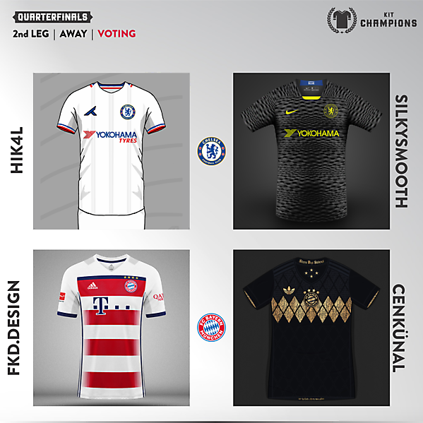 Quarterfinals 1-2 voting [2nd leg]