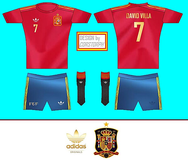 adidas ORIGINALS Spain Home Kit