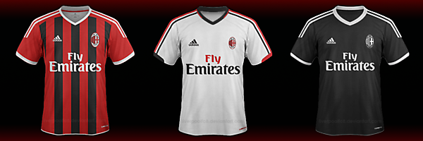 AC Milan 2013/14 Mock Kit