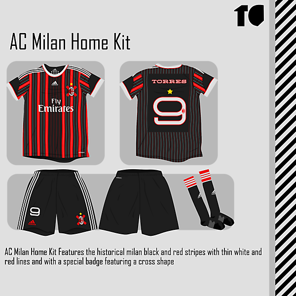 AC Milan Home Kit