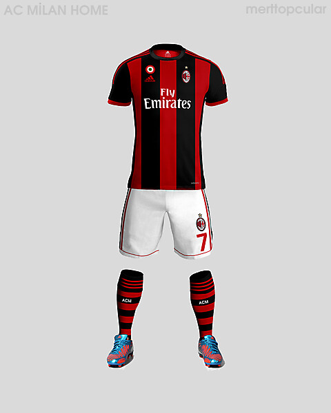 AC Milan Home Kit
