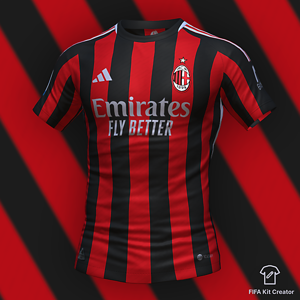 AC Milan x Adidas home concept