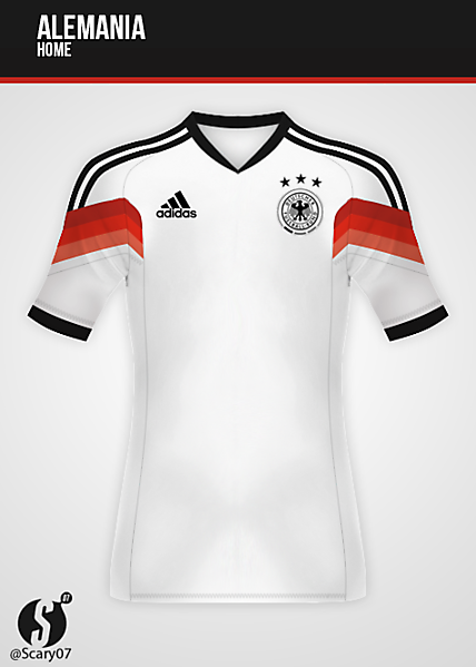 Concept - GERMANY 13/14 WORLD CUP HOME KIT DESIGN LEAKED