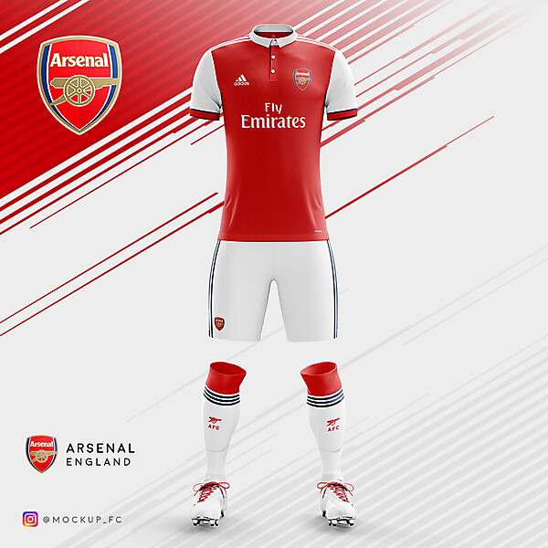 Arsenal x Adidas - Home Kit