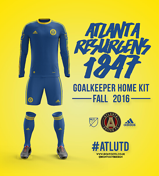 Atlanta United 2017 Goalkeeper Home Kit