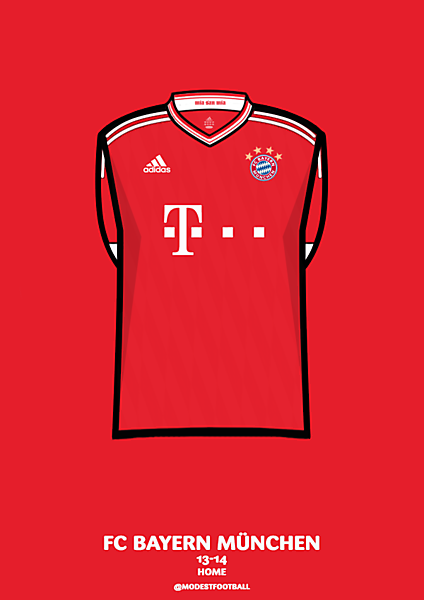 Bayern home 13-14