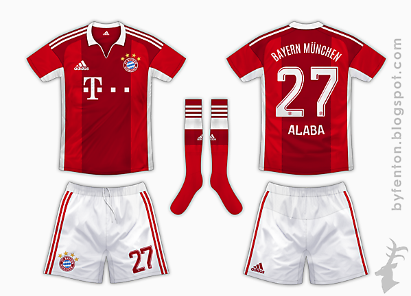 Bayern Munich Home Kit - Adidas