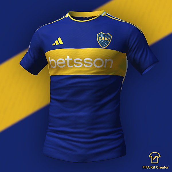 Boca Juniors home concept