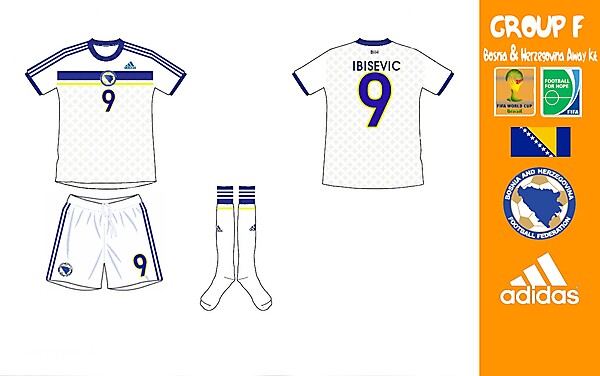 Bosnia Away Kit