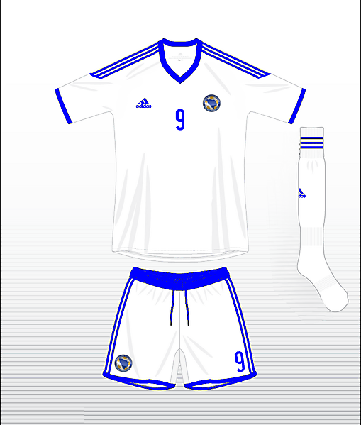 Bosnia Hercegowina Away kit
