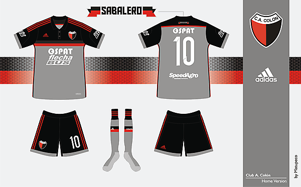 C.A. Colón kit Adidas 2014/2015