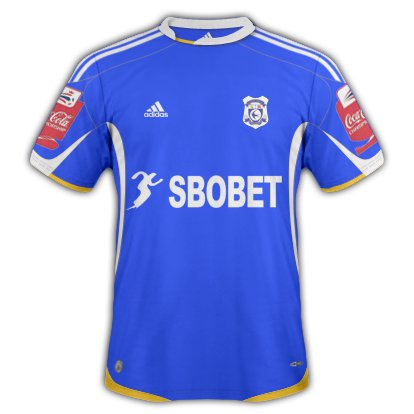 Cardiff City Home kit