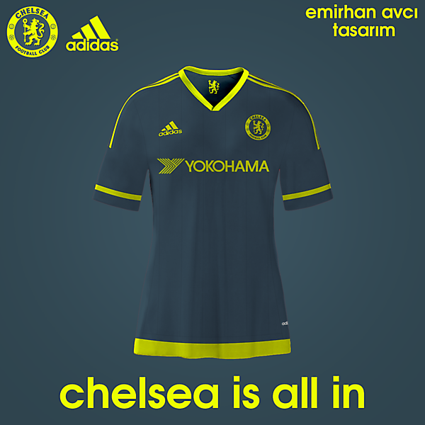 Chelsea 15/16 3rd Kit Design