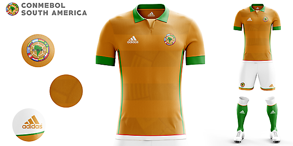 CONMEBOL Team Kit Design