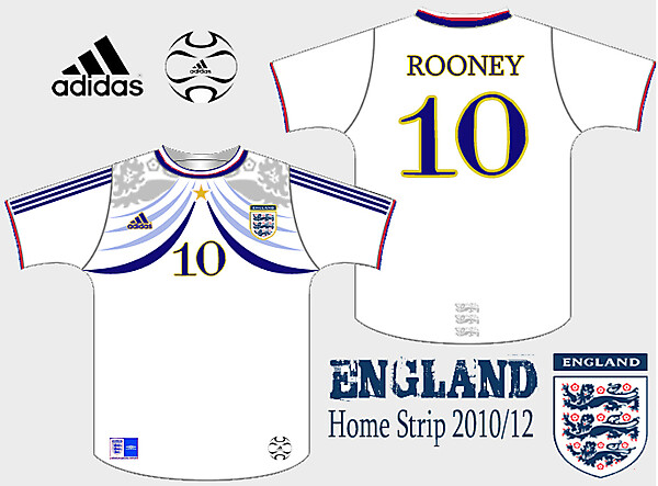 England Home Strip - adidas