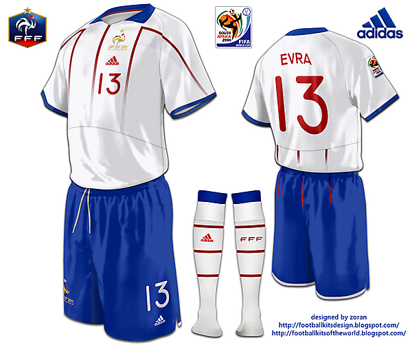 France World Cup 2010 fantasy away