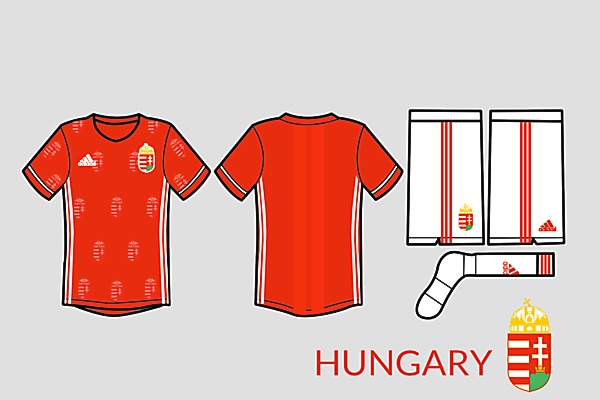 Hungary football kit 2016 adidas