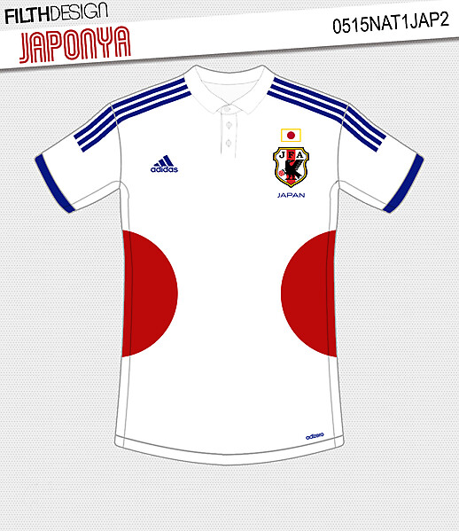 Japan Away Kit Design