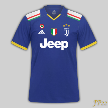 Juventus Adidas | Alternative Kit (Blue)