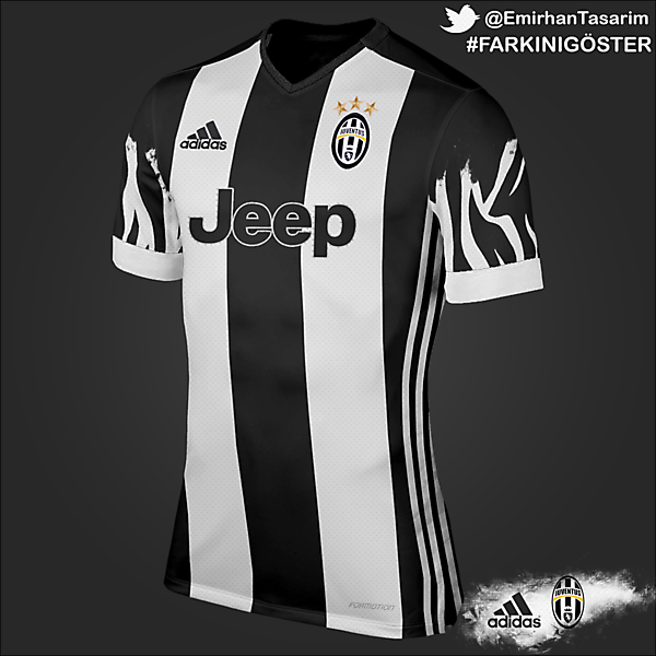Juventus Home Kit Design