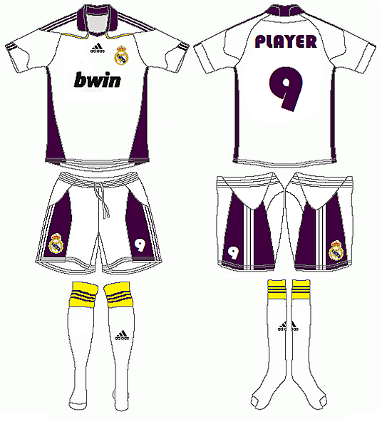 Real Madrid Adidas Home Kit