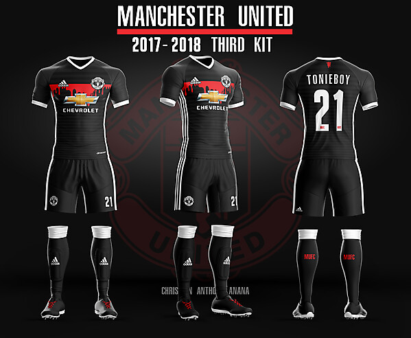 Manchester United Alt Third Kit 17-18