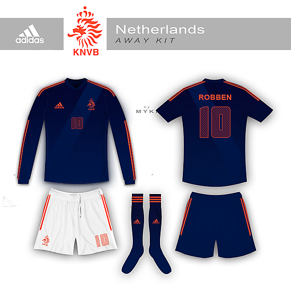 Netherlands Away kit