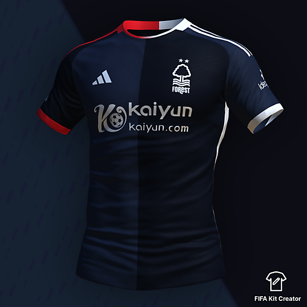 Nottingham Forest away concept