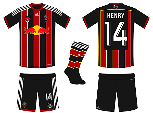 NY Red Bulls Throwback Kit