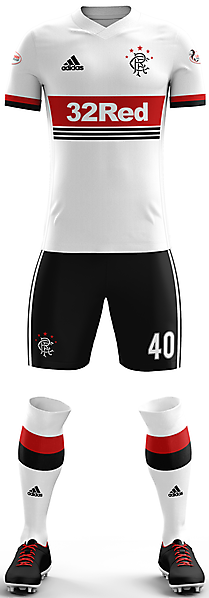 Rangers x Adidas - Away Kit