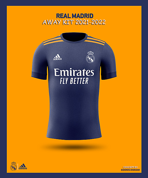 REAL MADRID AWAY Kit concept 2021-2022