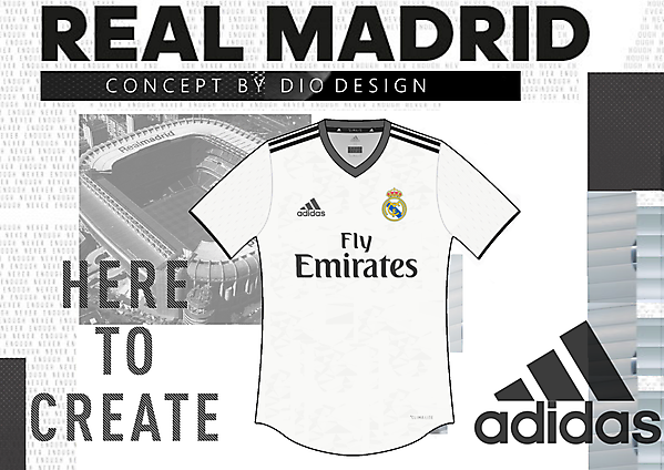 Real Madrid Home Kit by Dio Design
