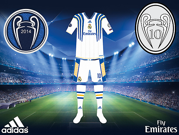 Real Madrid La Decima - Adidas Retro (1996 model)