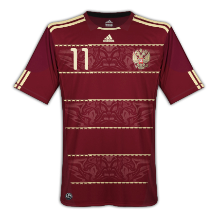 Russia 09 11 Adidas Kit