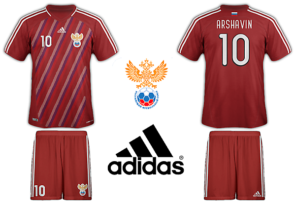Russia Adidas Home Kit