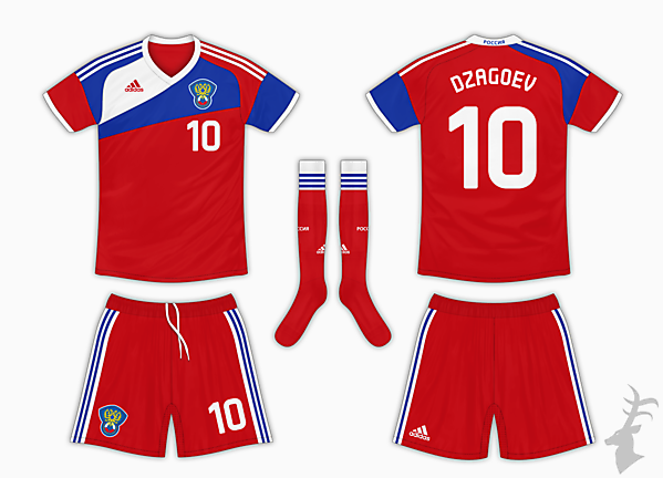 Russia Home Kit - Adidas