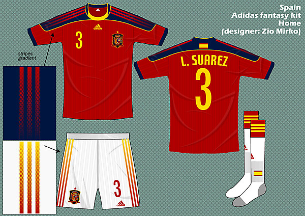 Spain adidas fantasy kit home (alternate)