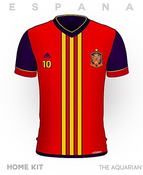 Spain Home Kit Redesign