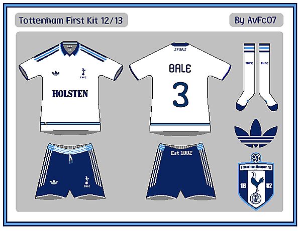 Tottenham First & Change Kits