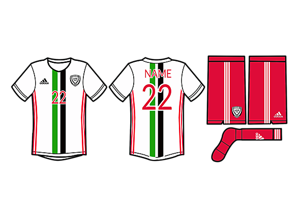UAE football kit 2016
