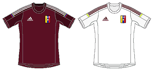Venezuela Adidas Home and Away