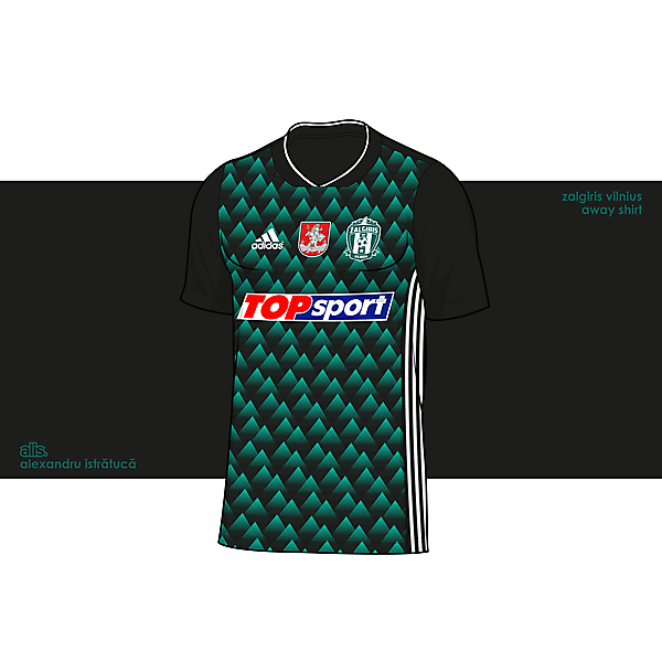 Zalgiris Vilnius X adidas - Away