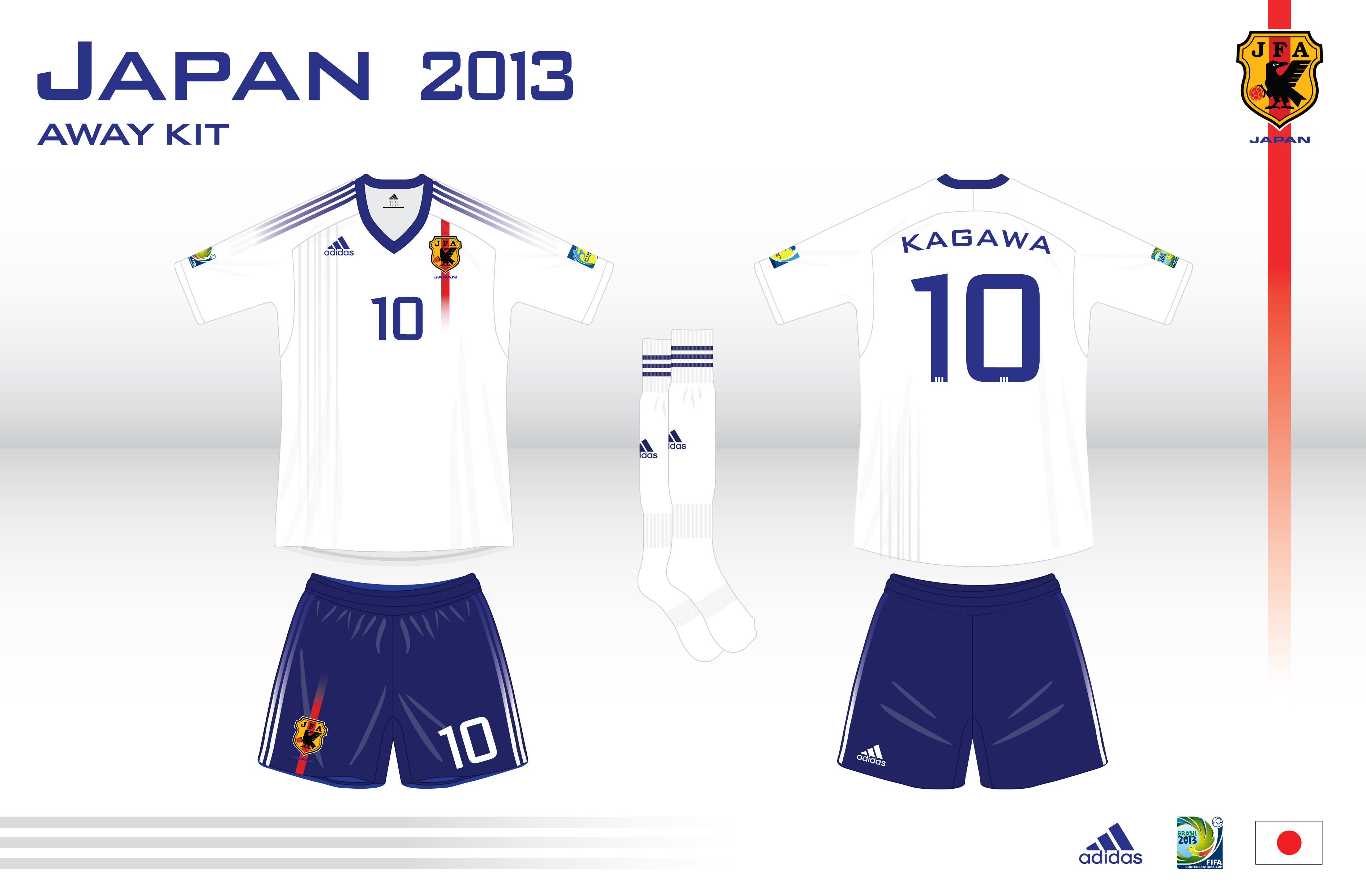 Japan Kit Confederations Cup