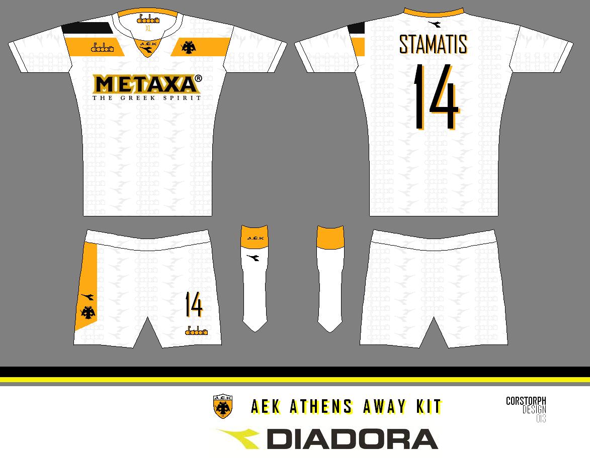 AEK diadora Away
