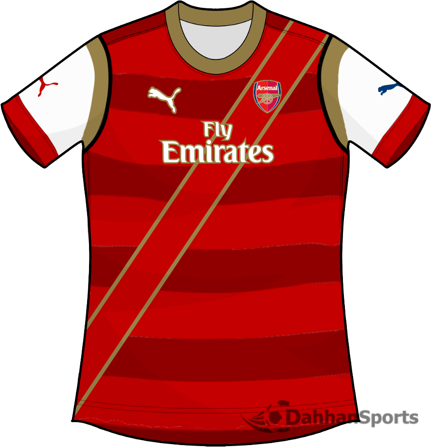 Fantasy 2015-16 Arsenal Kit - Dahhan Sports