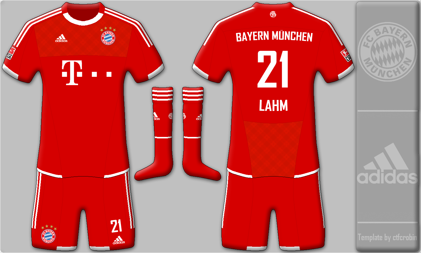 Bayern Munich - Adidas Kit