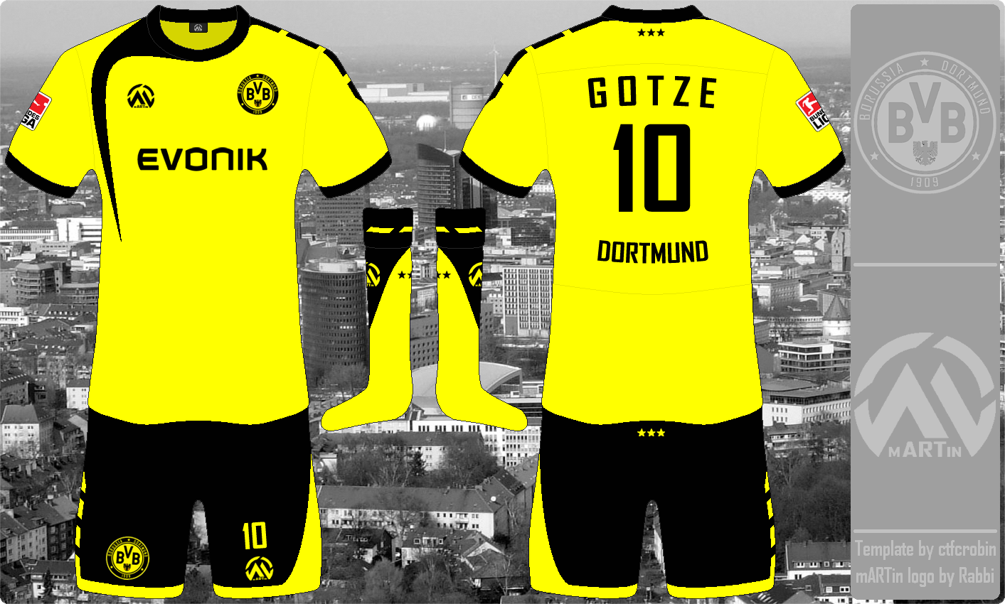 Borussia Dortmund - mARTin Kits & Crest