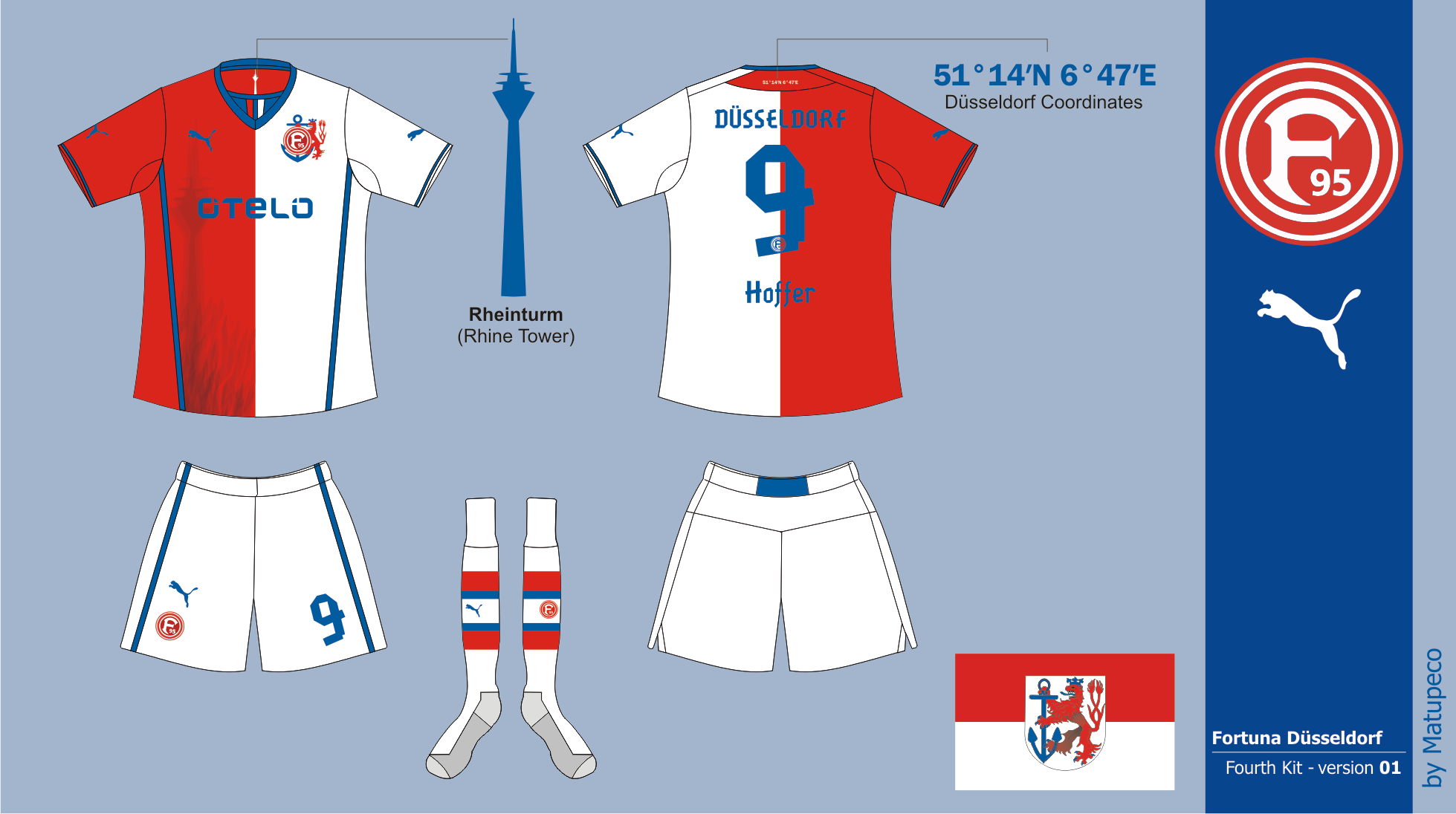 Fortuna Düsseldorf Fourth Kit Ver 01