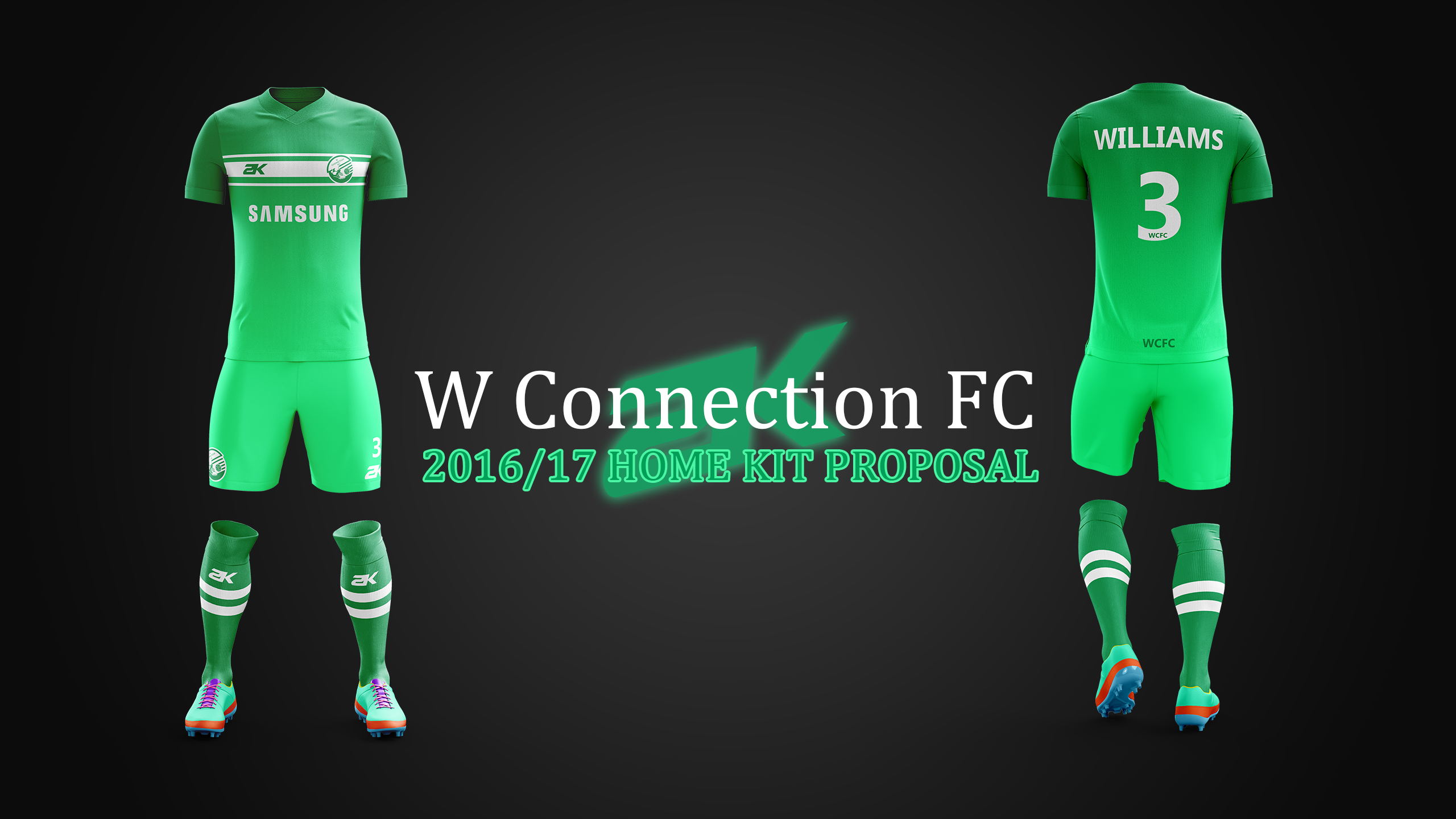 W Connection FC - Home kit